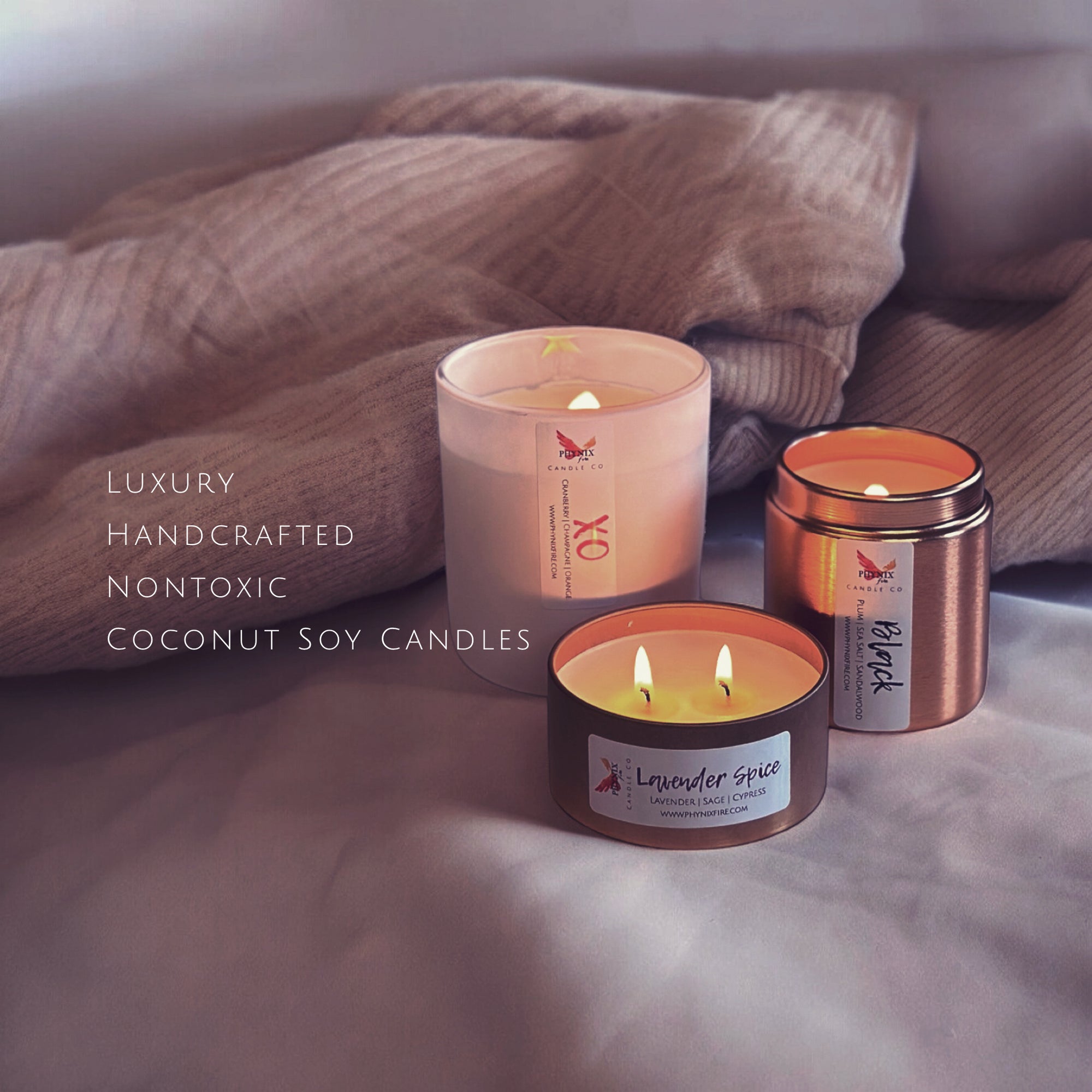 Phynix Fire Candle Co. | Luxe Handcrafted Small Batched Candles ...
