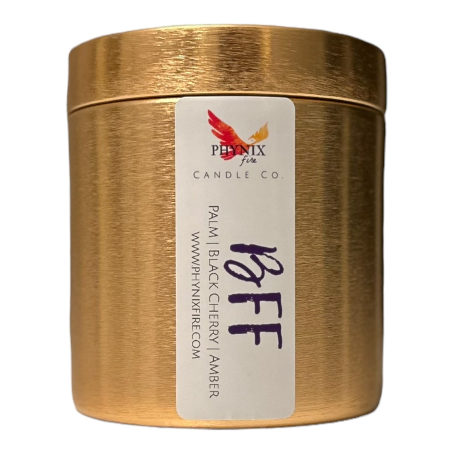 BFF Candle - Palm | Black Cherry | Amber - PHYNIX Fire Candle Co.